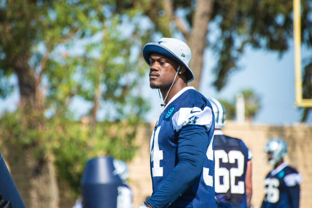 DE Randy Gregory Participates In First Walk Through at Camp - D210SPORTS