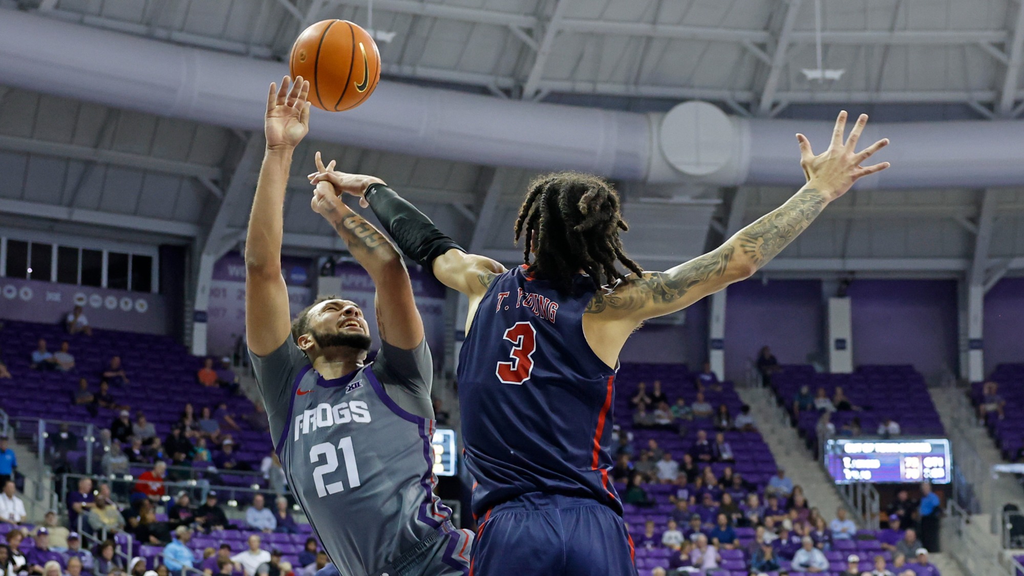 Jakobe Coles Career Night Led To TCU's Victory Over Jackson State 78-51 ...