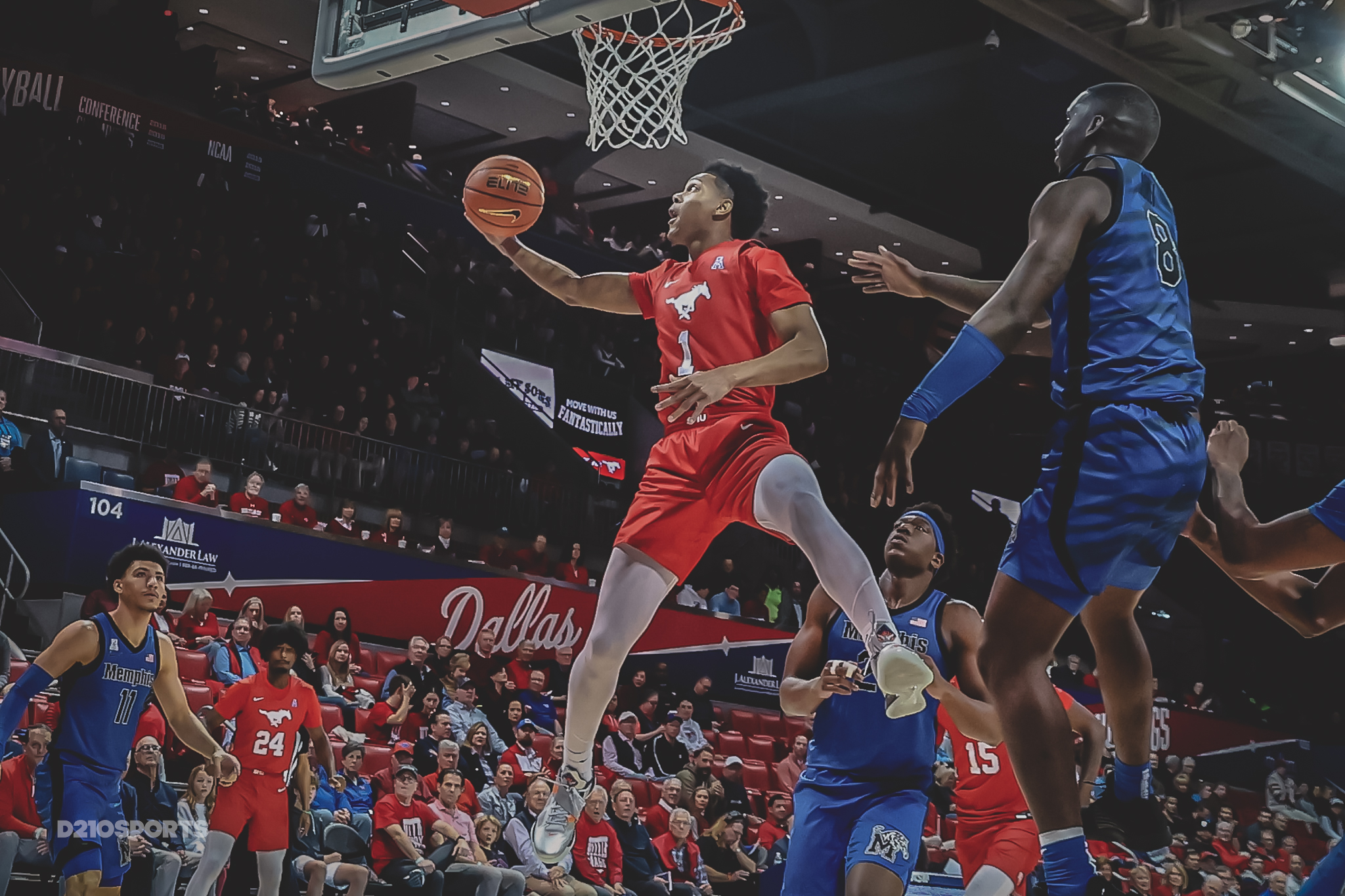 Ricardo Wright Drops 26 Points In SMU Win Over Memphis - D210SPORTS