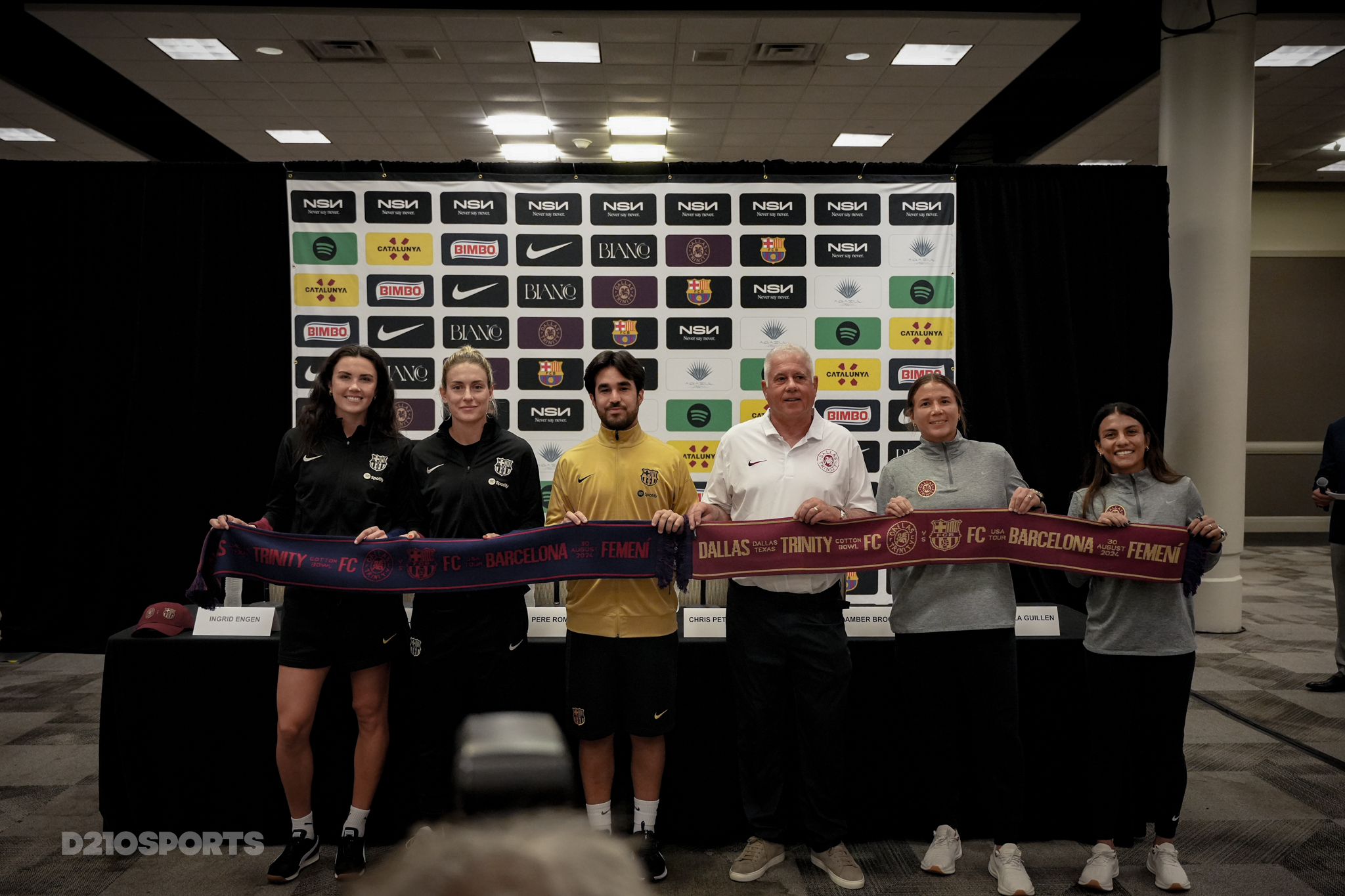 Dallas Trinity FC and FC Barcelona Prepare For Historic Match - D210SPORTS