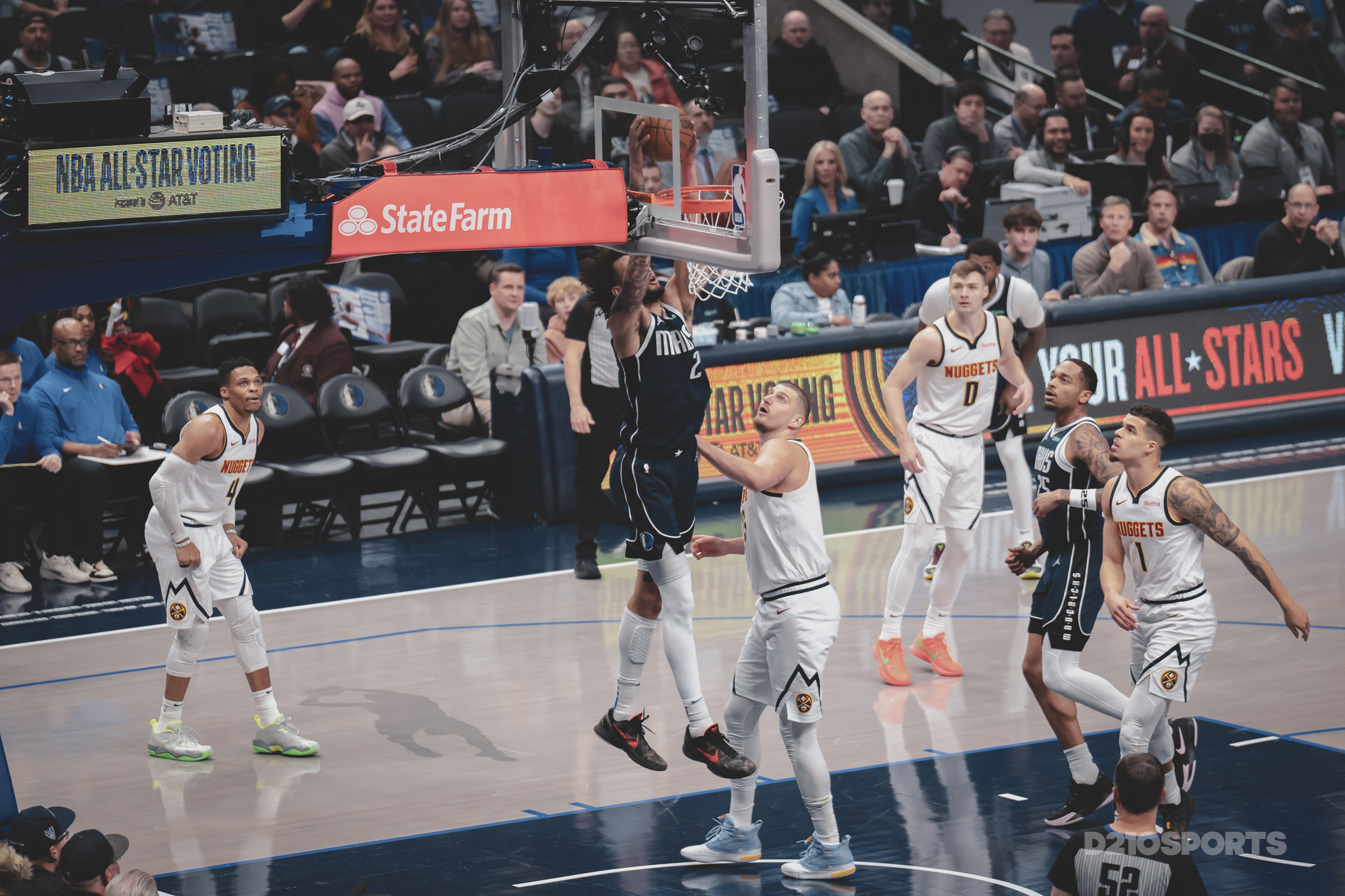 Mavs Fall to Nuggets Despite Bench Contributions - D210SPORTS