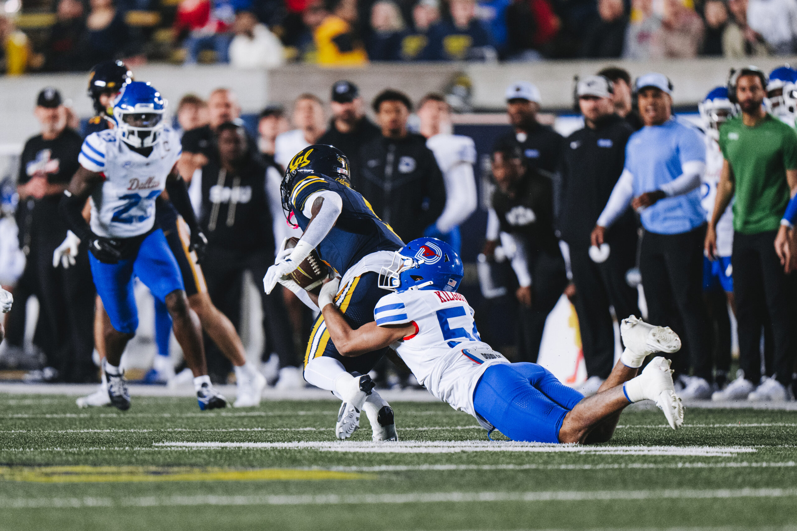 Cal Slips Past No. 21 SMU in 38–35 Finish - D210SPORTS